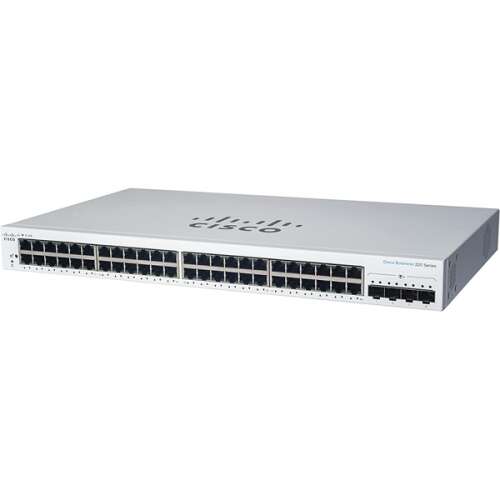 Cisco CBS220-48FP-4X-EU Switch 48x1000Mbps (POE+) + 4x10000Mbps SFP+ ...