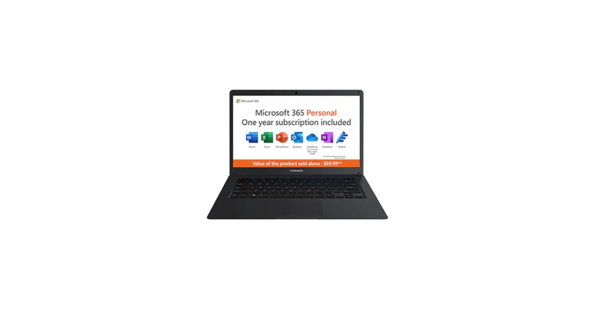 THOMSON NEO 14.1 HD, Intel® Celeron™ N4020, 4GB, 128GB SSD, Windows 11 ...