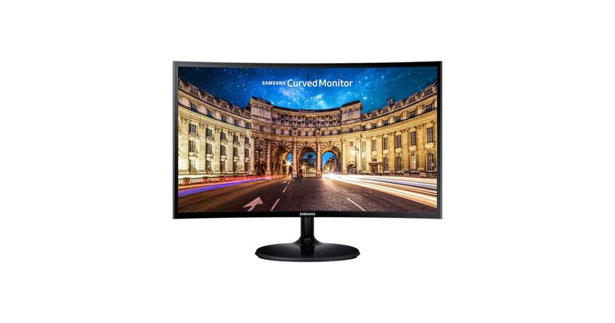 Samsung ívelt va led monitor 27" lc27f390fhuxen, 1920x1080, 16:9, 3000: ...