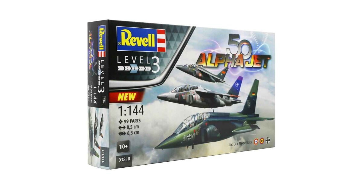 Revell 50th Anniversary Alpha Jet makett repülő (03810) | Pepita.hu