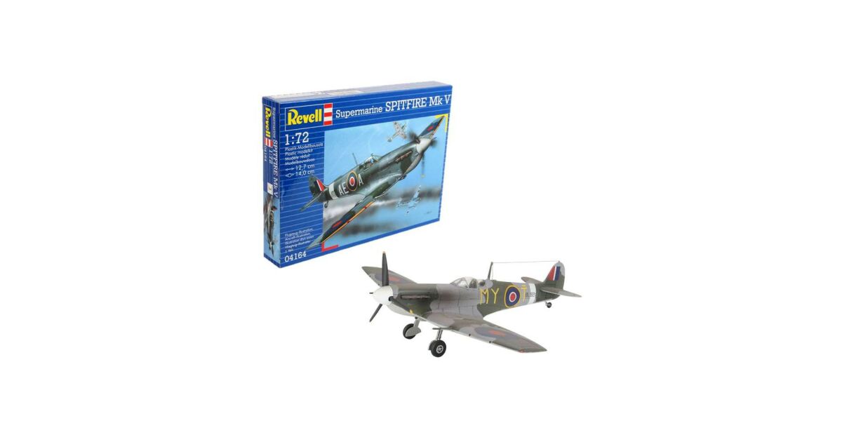 Revell Supermarine Spitfire Mk.V 1:72 makett repülő (04164) | Pepita.hu
