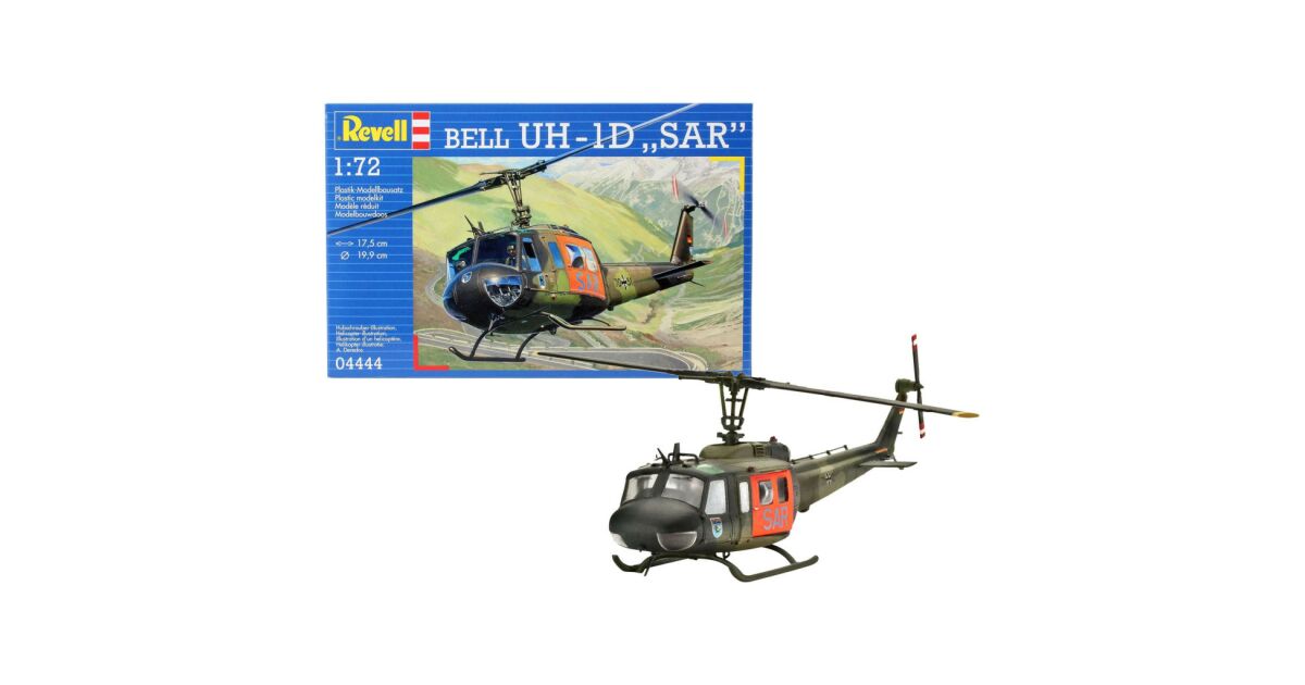 Revell Bell UH-1D SAR 1:72 makett helikopter (04444) | Pepita.hu
