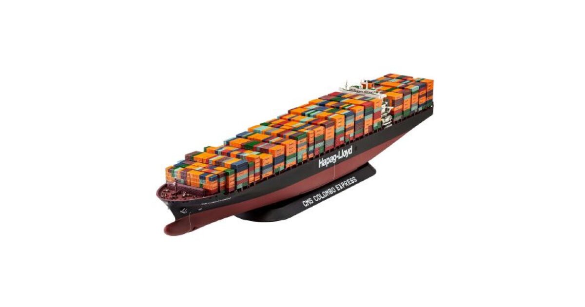 Revell Container Ship Colombo Express makett 1:700 makett hajó (05152 ...