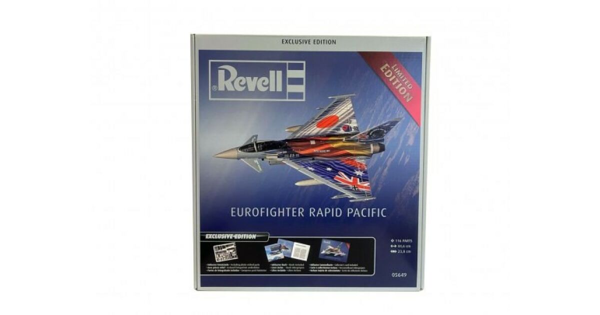 Revell Gift Set Eurofighter-Pacific Platinum Edition 1:72 (05649 ...