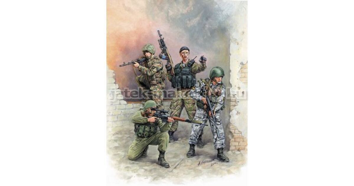 Zvezda Russian Special Forces makett figura 1:35 (3561) | Pepita.hu