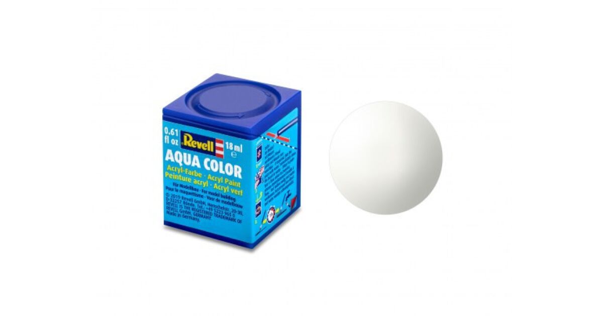 Revell Aqua Color - fehér /fényes/ makett festék (36104) | Pepita.hu