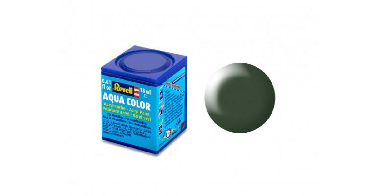 Revell Aqua Color Sötétzöld /selyemmatt/ makett festék (36363) | Pepita.hu