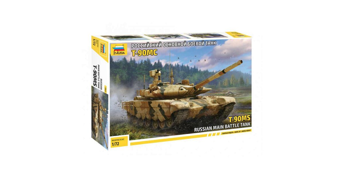 Zvezda T-90MS 1:72 makett harcjármű (5065) | Pepita.hu