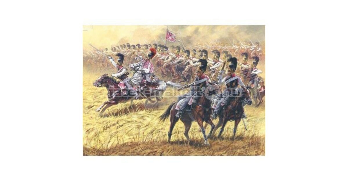 Zvezda Russian Cuirassiers /1812-1815/ makett figura 1:72 (8026 ...