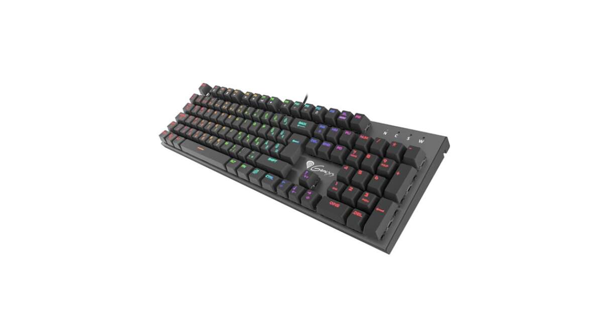 Genesis thor 300 rgb mechanikus (blue switch) gamer billentyűzet ...