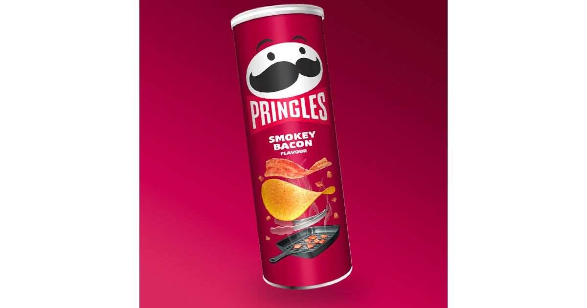 Pringles Smokey Bacon baconos chips 165g | Pepita.hu