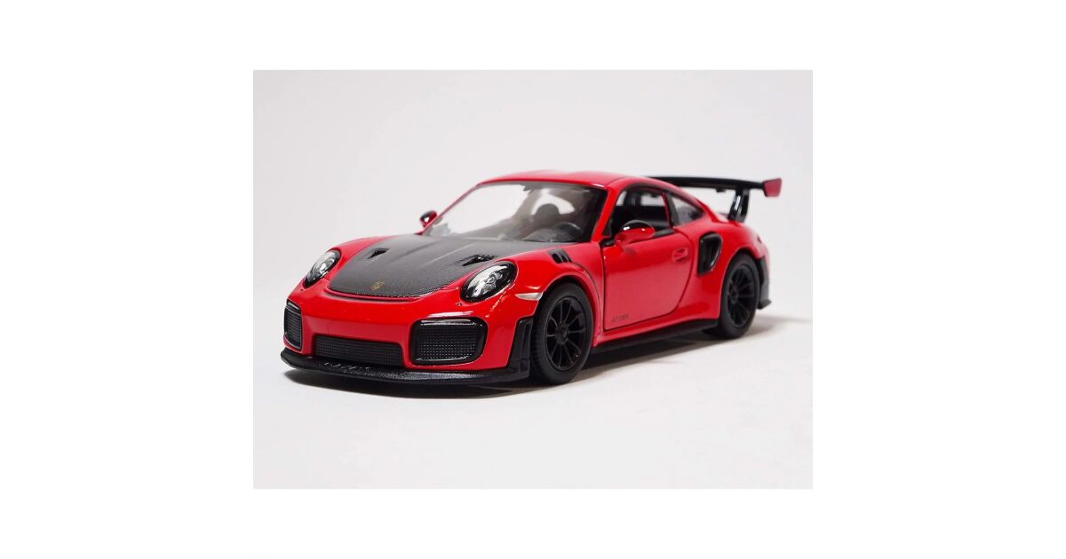 Porsche 911 GT2 RS (991) piros hátrahúzós autó 1:36 | Pepita.hu