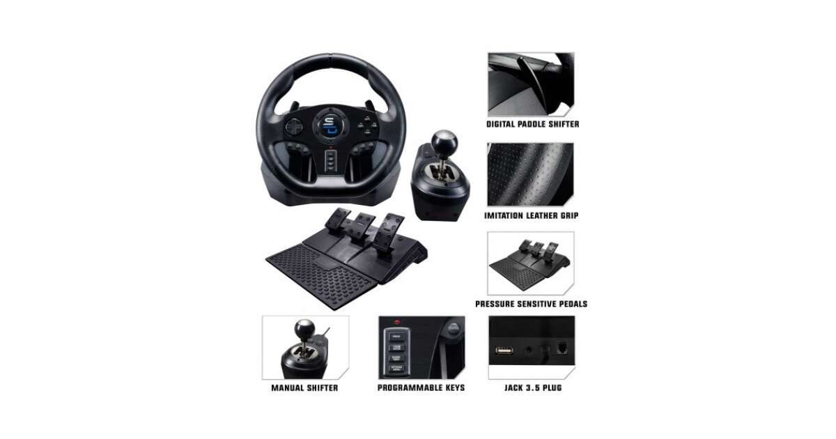 SUBSONIC Superdrive Multi (Xbox Series X/S PS4 Xbox One) - sportowa ...