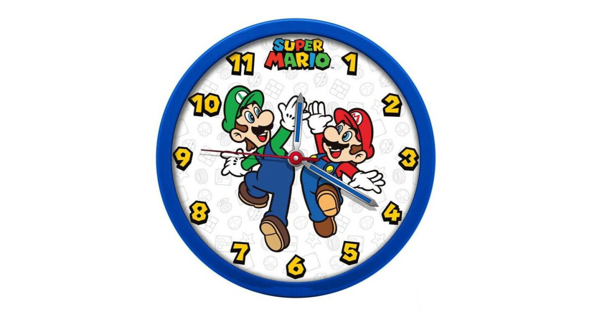 Super Mario Victory falióra 25 cm | Pepita.hu