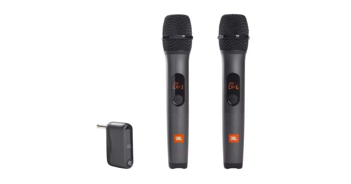 Jbl wireless mic, wireless microphone (1 box = 2 pcs) JBLWIRELESSMIC ...