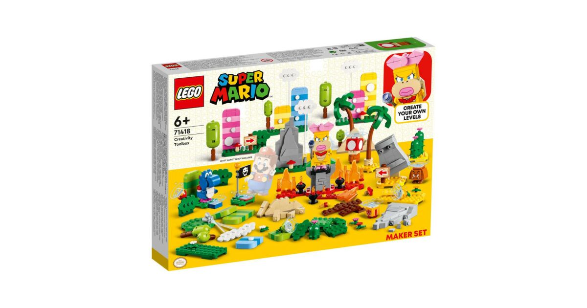 LEGO 71418 Super Mario Kreatív építés készítõ szett | Pepita.hu