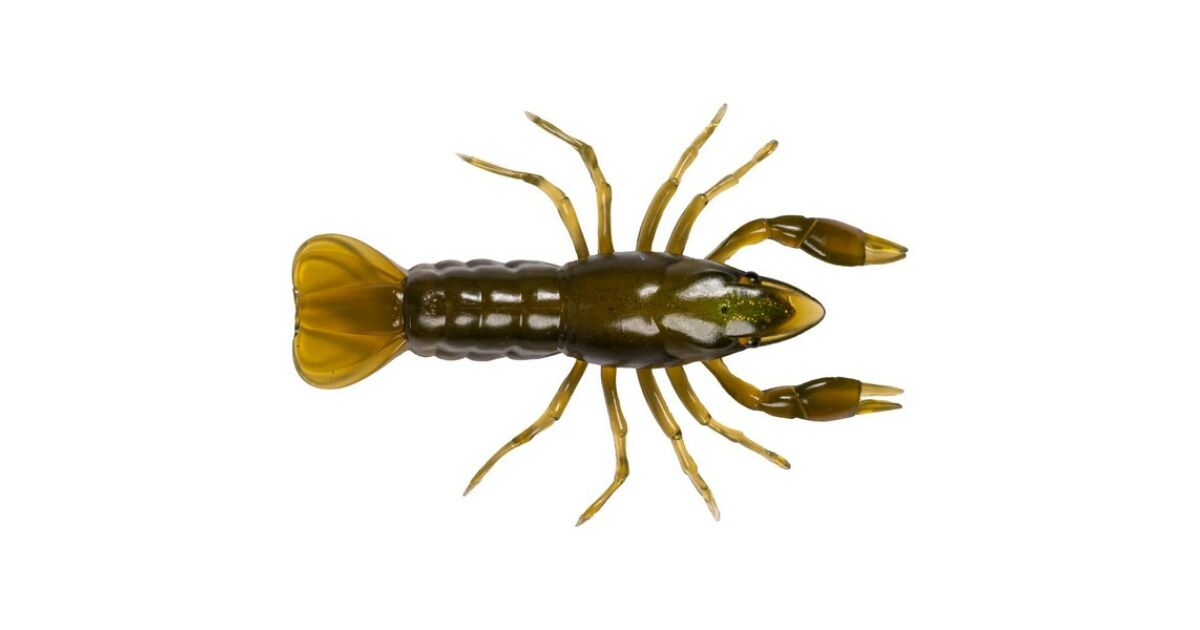Livetarget 3.8” crawfish un-rigged green / moss 97 mm sinking | Pepita.hu