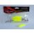 Top Mix Shiner Worm Chartreuse 60 mm | Pepita.com