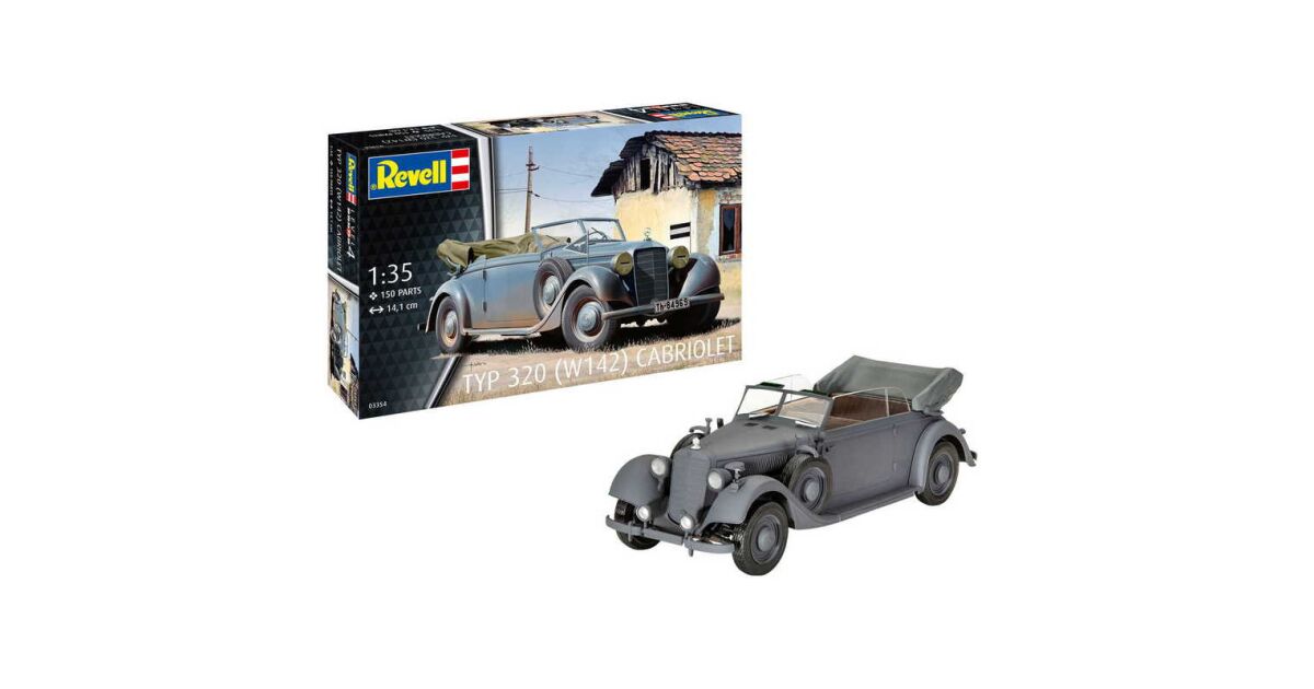 Revell Typ 320 (W142) Cabriolet 1:35 (03354) | Pepita.hu