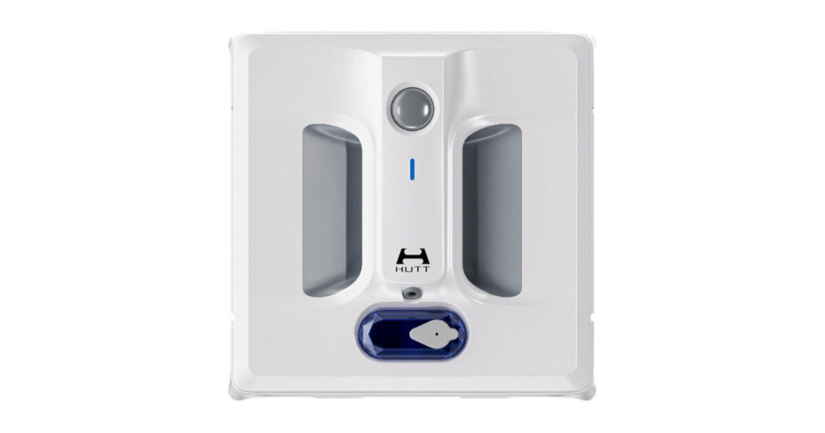 Robot de curatat geamuri Xiaomi HUTT A1, 150 ml, 6000Pa, senzori AI, Spray cvadruplu, Alb ...