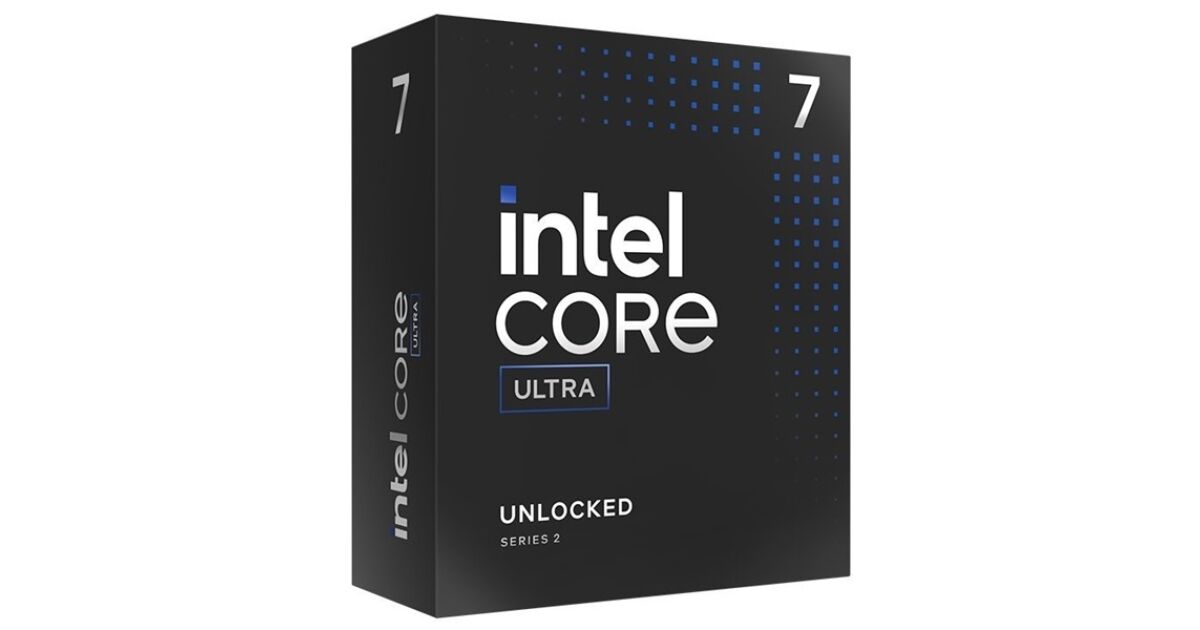 Intel Processor - Core Ultra 7-265K (30M Cache, up to 5.50 GHz, 125W ...