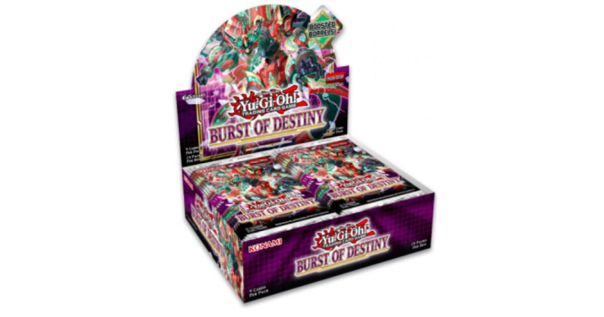 Konami Yu-Gi-Oh! Burst of Destiny Booster Box | Pepita.hu