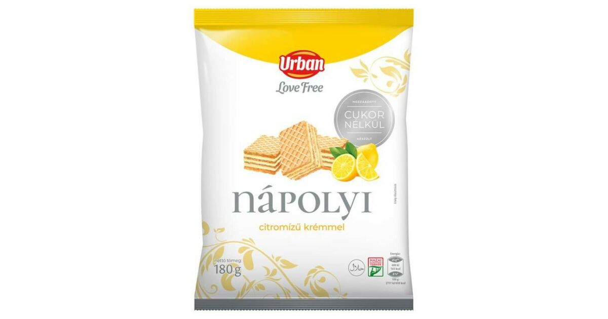 URBÁN OSTYA CITROM HCN. 180G | Pepita.hu