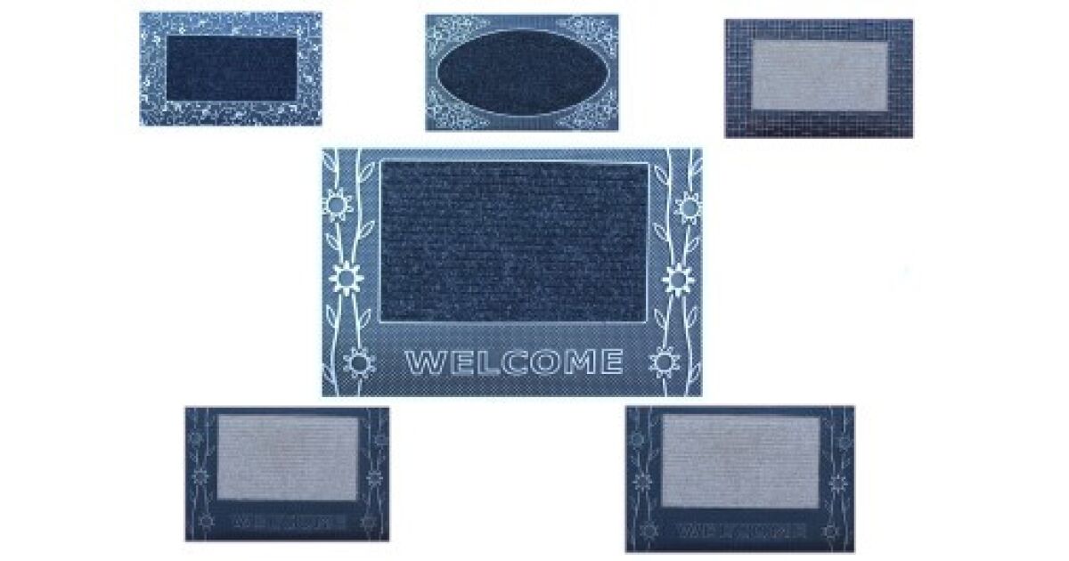 LÁBTÖRLŐ KÜLTÉRI PVC TÉGLALAP 45X70CM 1DB | Pepita.hu