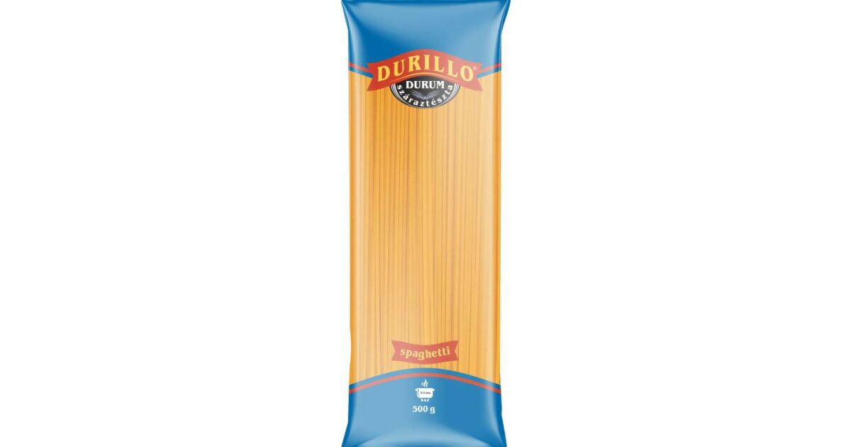 DURILLO DURUM TÉSZTA SPAGHETTI 500G | Pepita.hu