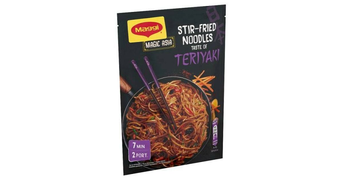 MAGGI MAGIC ASIA PIRÍTOTT TÉSZTA TERIYAKI 130G | Pepita.hu