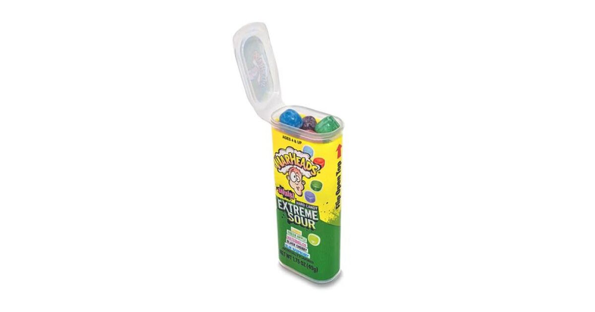 Warheads Extreme Sour Mini Hard Candy extrém savanyú keménycukorkák 49g ...