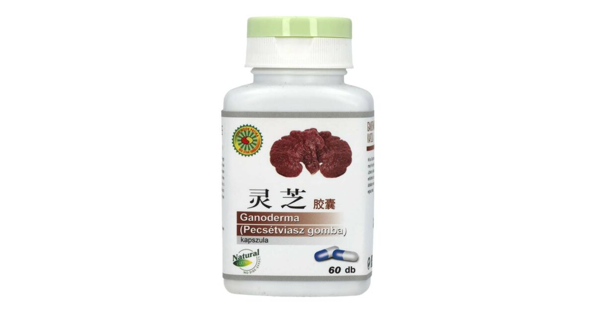 SUN MOON GANODERMA GOMBA KAPSZULA 60 DB | Pepita.hu