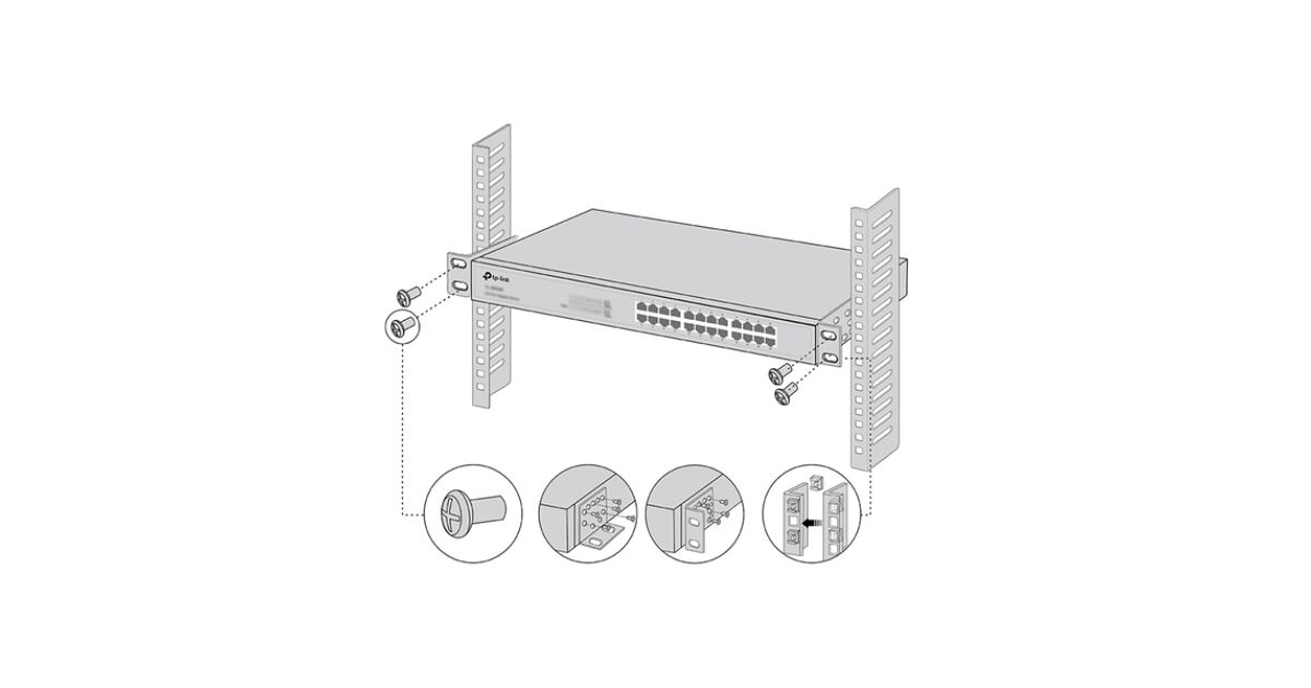 TP-LINK RACKMOUNT KIT-19 Kiegészítő Rack Mount Kit 19-inch | Pepita.hu