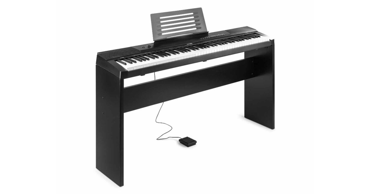 max KB6W Digitális zongora, 88 billentyű (+állvány) | Pepita.hu