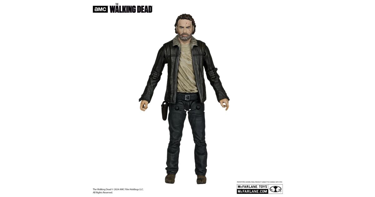AMC Exclusive The Walking Dead deputy Rick Grimes figura 13 cm | Pepita.hu
