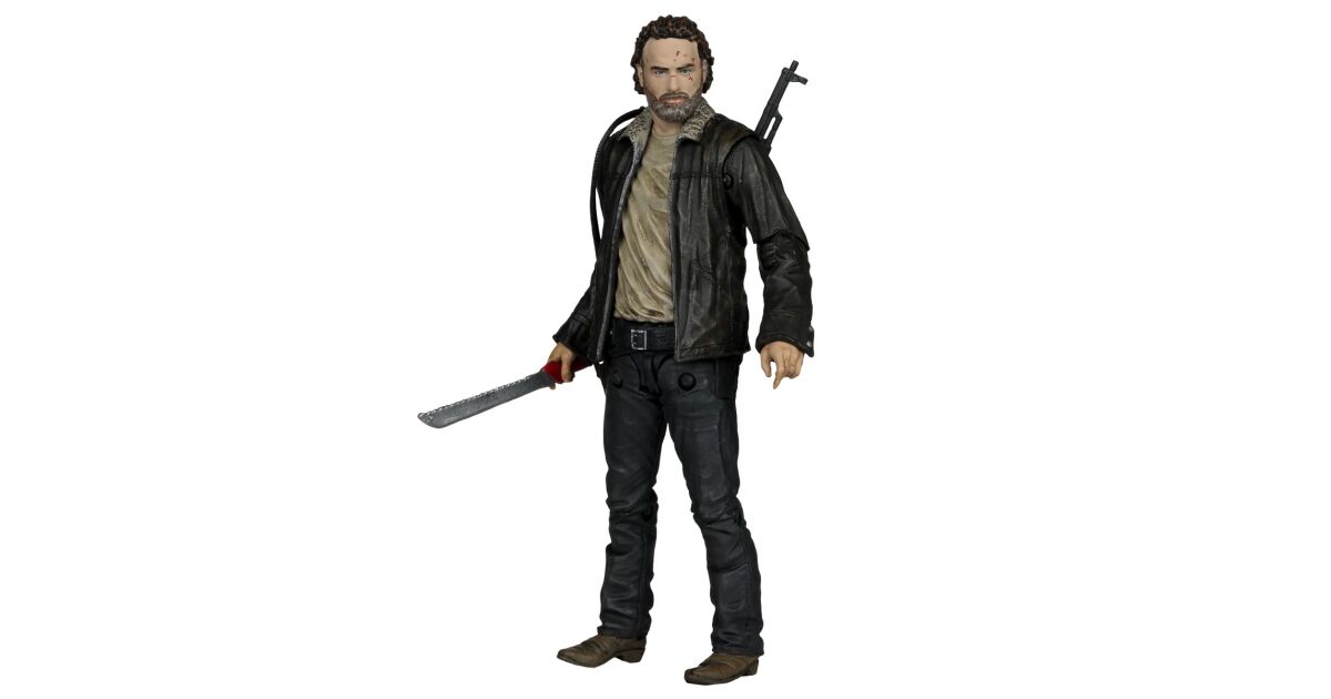 AMC Exclusive The Walking Dead deputy Rick Grimes figura 13 cm | Pepita.hu