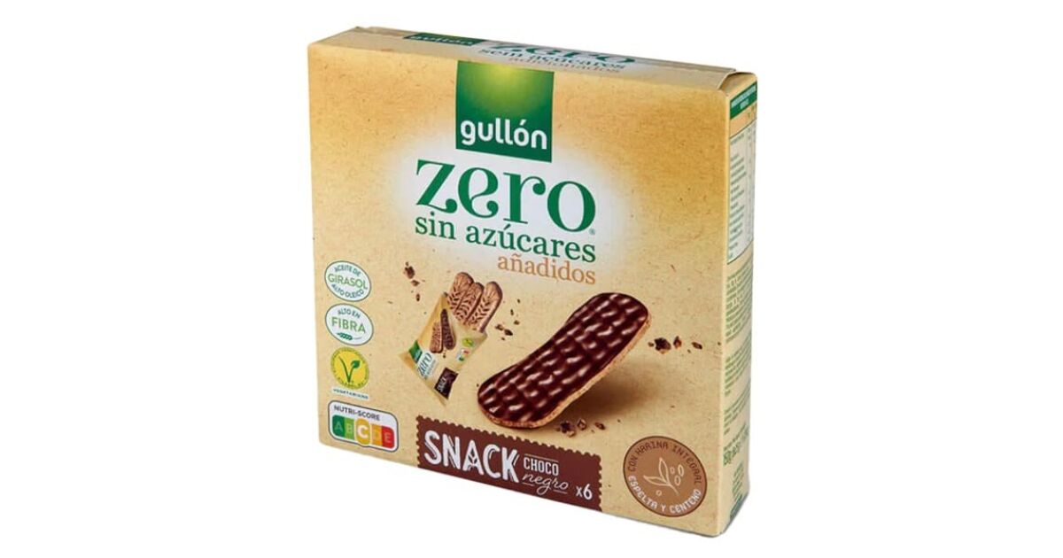 Keksz GULLON Snack Zero étcsokoládés 150g | Pepita.hu