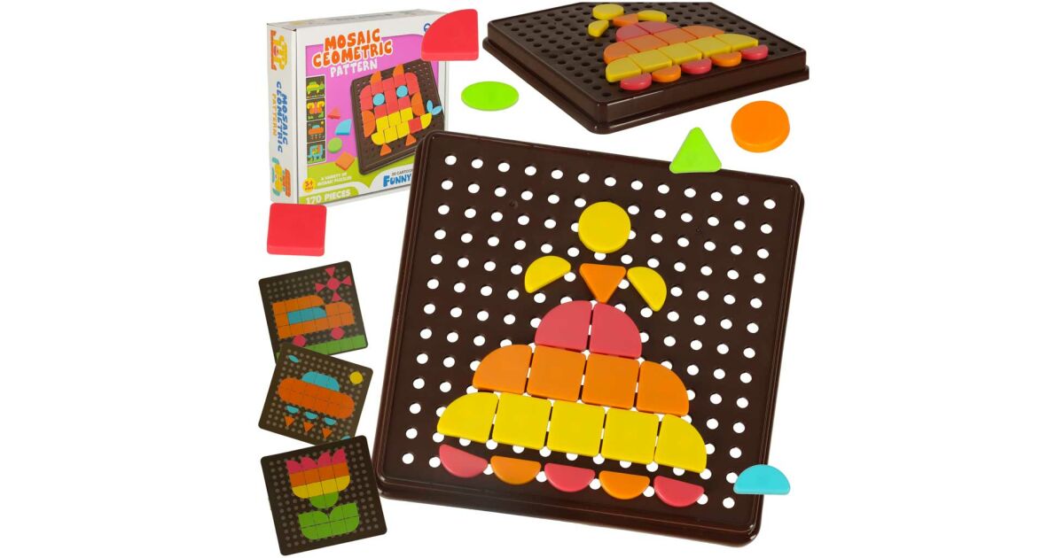 QML kreatív mozaik Puzzle mozaik - Barna | Pepita.hu