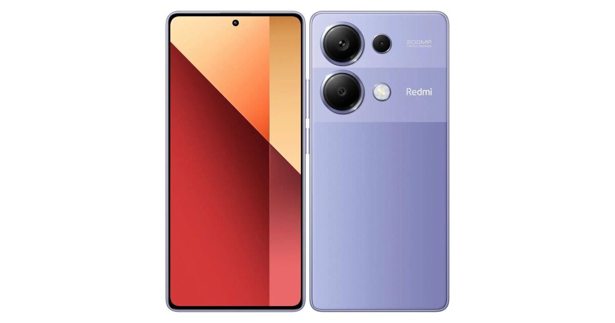 Xiaomi Redmi Note 13 Pro 4G Dual SIM 8GB RAM 128GB, levendula lila EU ...