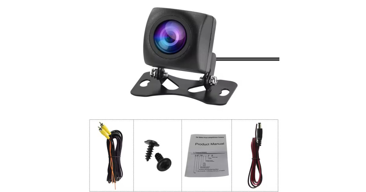 Camera marsarier auto AHD cu cablu de 6 M inclus /Night vision | Pepita.com