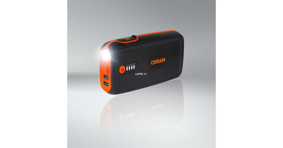 Osram OBSL300 autó indító akkumulátor Lithium Starter, Powerbank 12V 6 ...