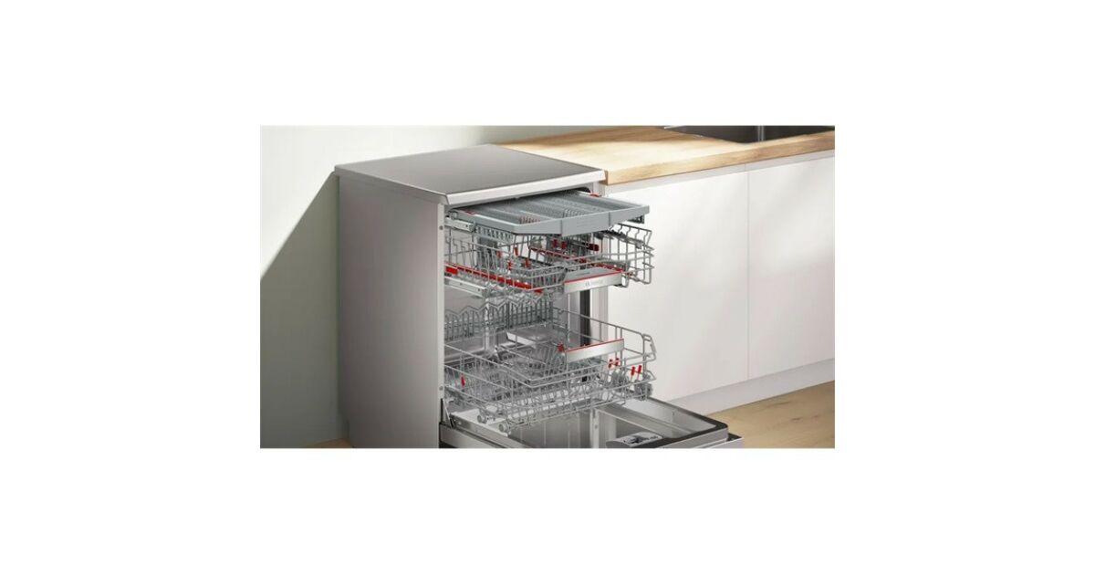 Bosch SMS8ECI02E Voľne stojaca umývačka riadu, 14 súprav riadu, 8 ...