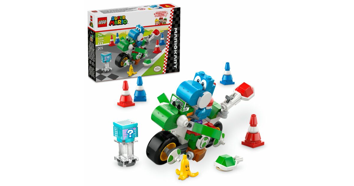 LEGO® Super Mario™ Mario Kart™ – Yoshi Bike 72031 | Pepita.hu