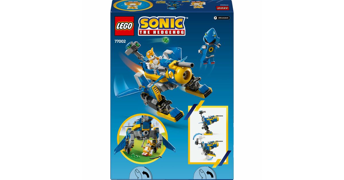 LEGO® Sonic The Hedgehog™ Cyclone Metal against Sonic 77002 | Pepita.com
