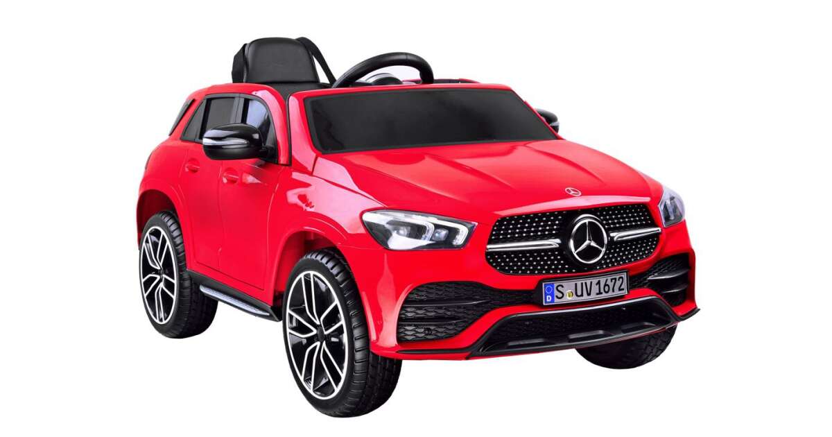 Mercedes GLE 450 piros elektromos kisautó | Pepita.hu