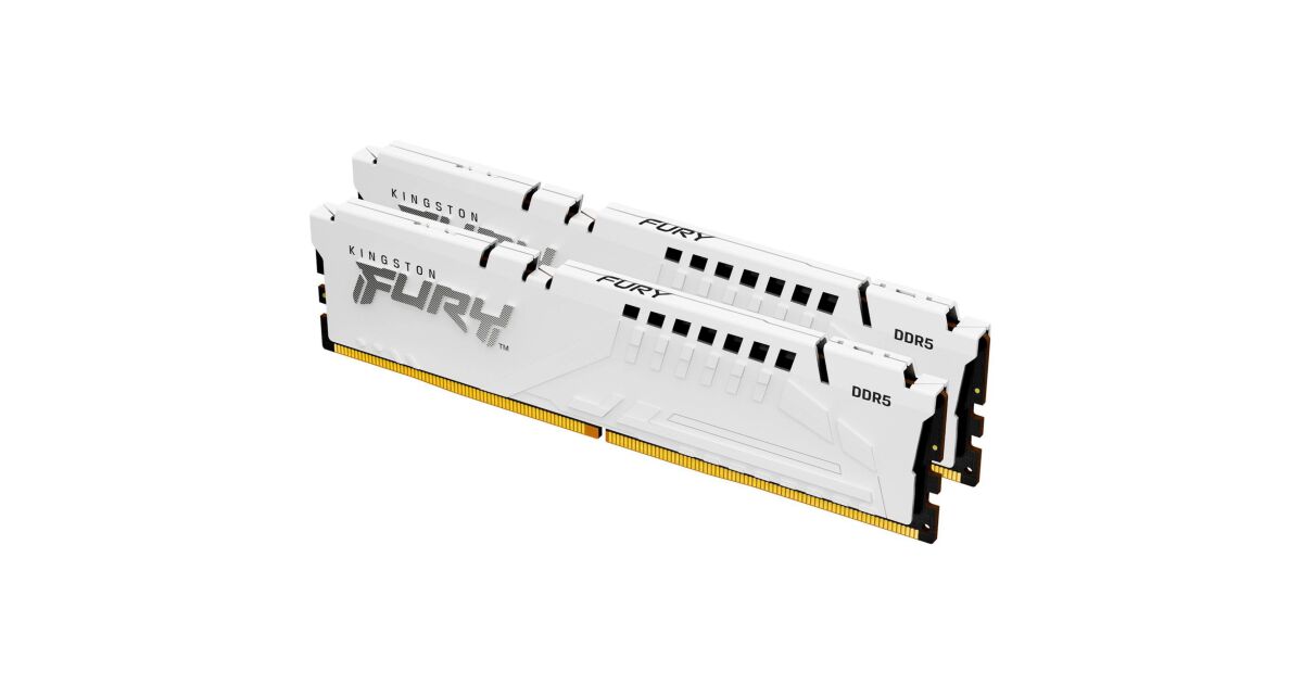 Kingston 32GB / 6000 Fury Beast DDR5 CL30 Dual RAM KIT (2x16GB) | Pepita.hu