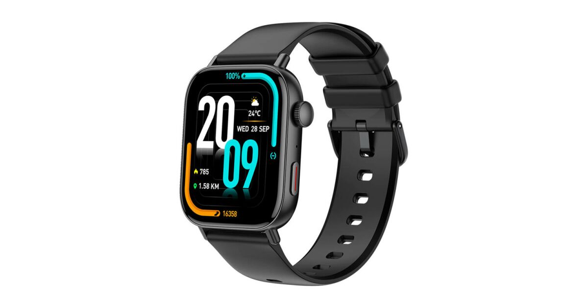 Colmi Smartwatch C8 Max Okosóra 52mm - Fekete | Pepita.hu
