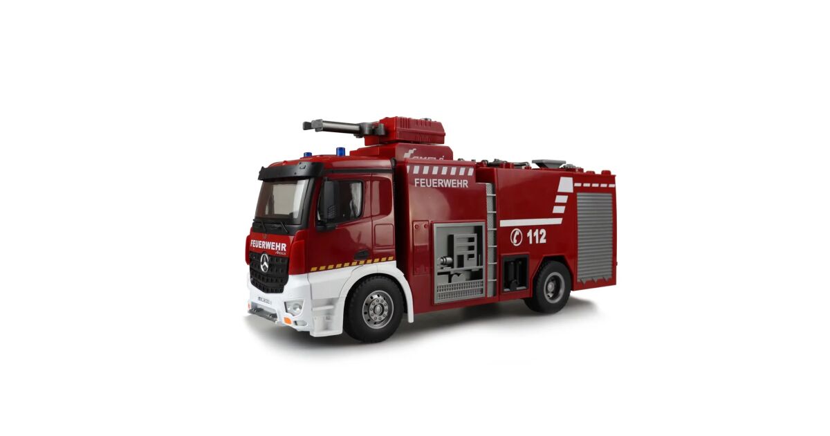 Amewi RC Mercedes-Benz Arocs Távirányítós tűzoltó autó 1:18 - Piros ...
