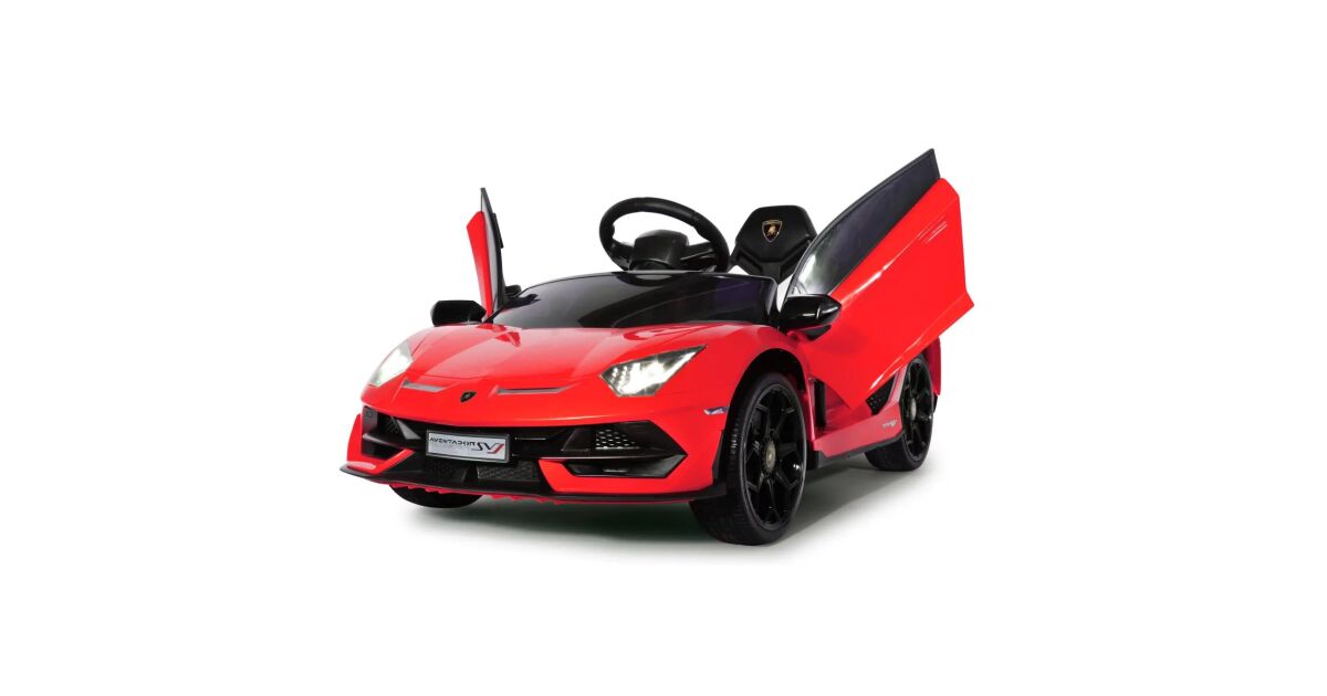 Jamara Lamborghini Aventador Zenélő Gyerek Elektromos autó LED fénnyel ...