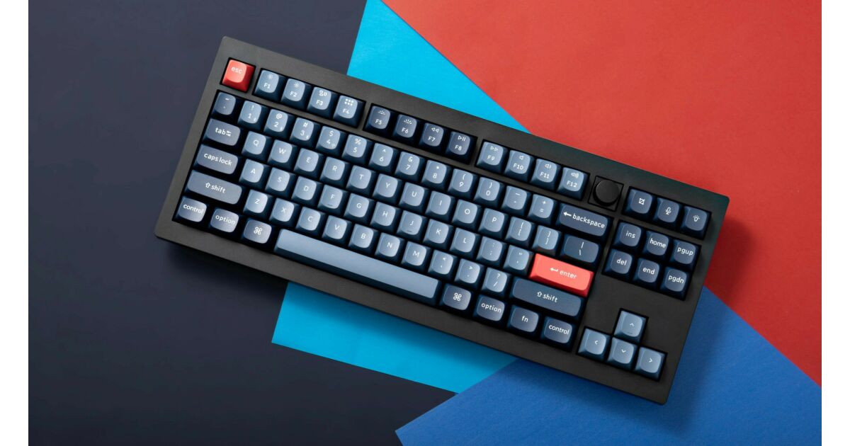 Keychron V3 Max Banana Switch Wireless USB-C Mechanikus RGB ...